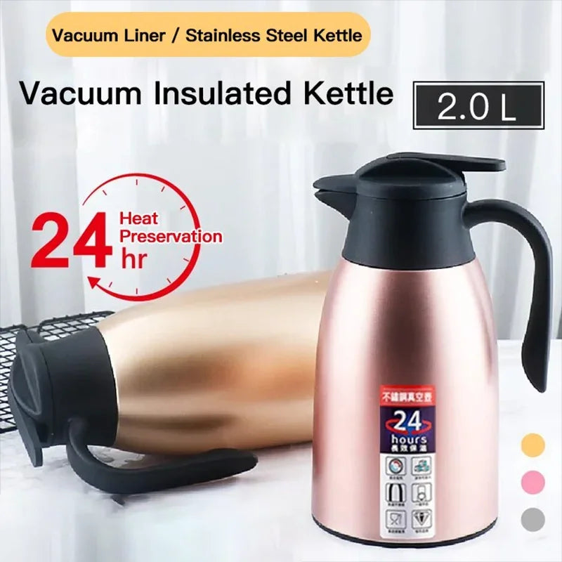 2 Liter Stainless Steel Insulated Thermos – Bottle Hub